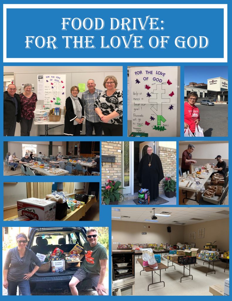 UOCC - 2nd Annual Great Lenten Food Drive - Ukrainian Orthodox Church ...